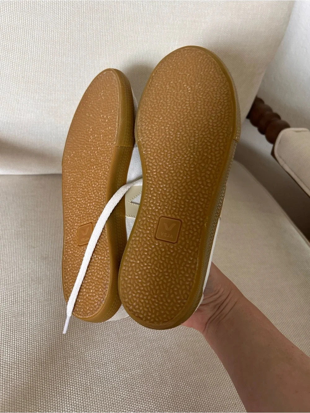 Veja | Shoes | New Veja Volley Canvas Sneakers White Pierre Natural ...